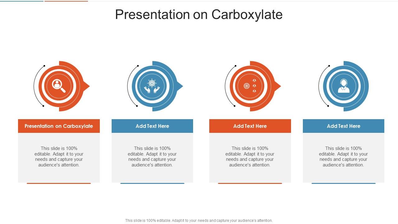 Presentation On Carboxylate In Powerpoint And Google Slides Cpp PPT Template