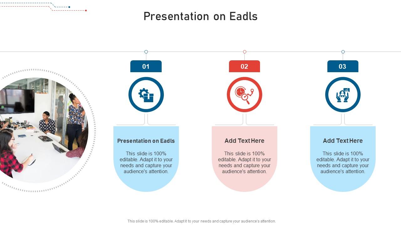 Presentation On Eadls In Powerpoint And Google Slides Cpp PPT Example