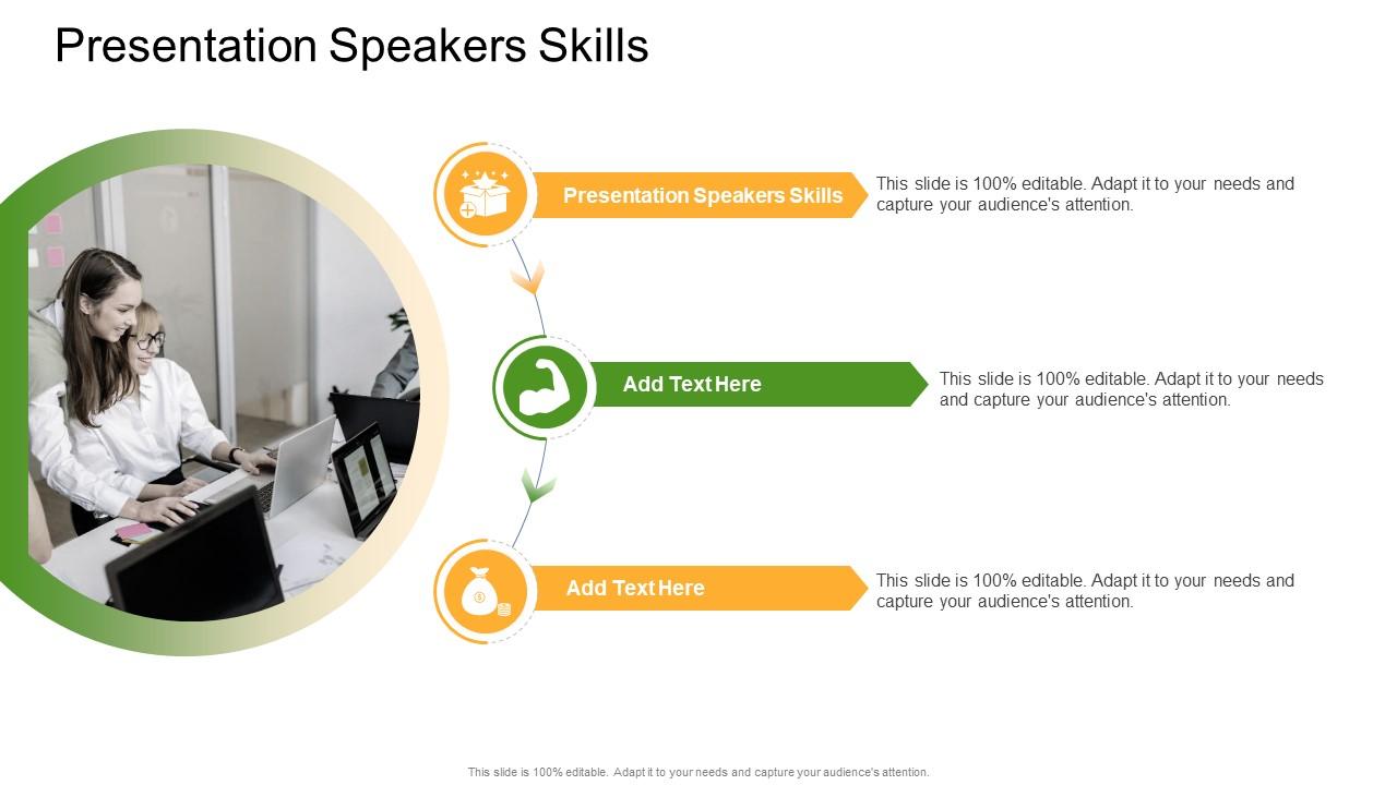Presentation Speakers Skills In Powerpoint And Google Slides Cpp PPT Slide