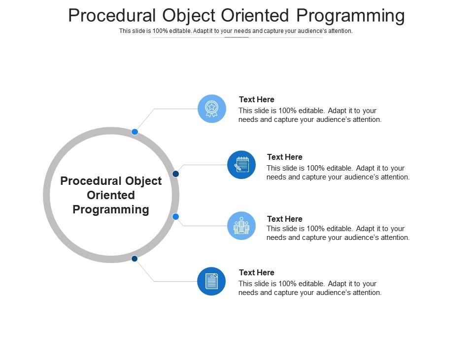 Procedural Object Oriented Programming Ppt Powerpoint Presentation ...