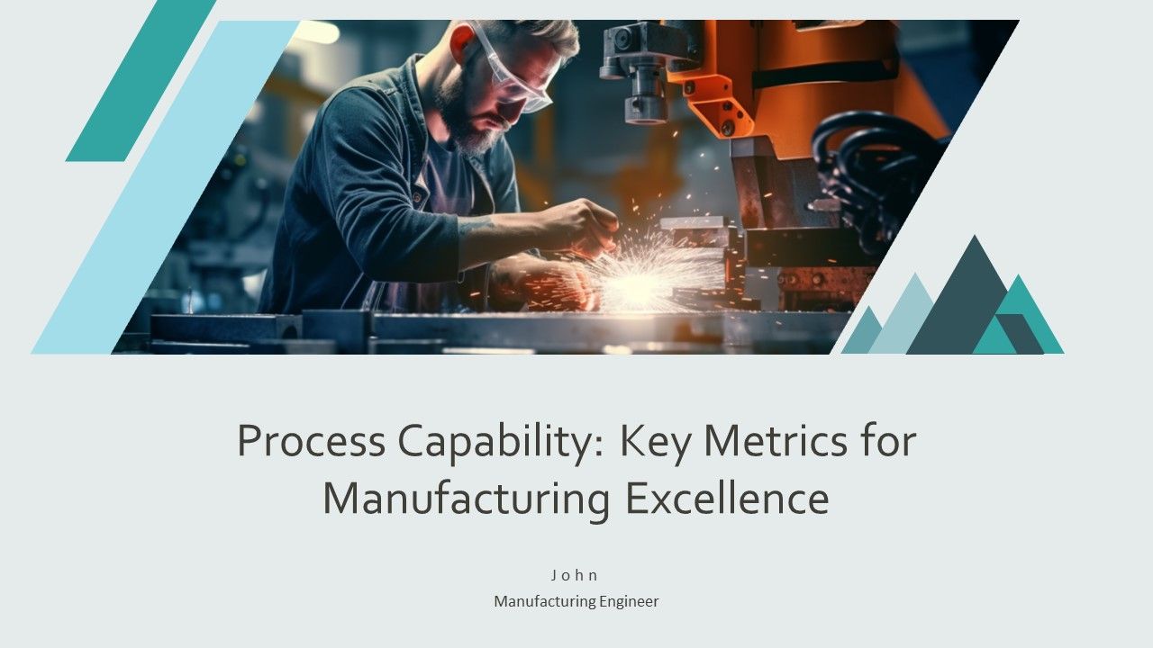 Process Capability Key Metrics For Manufacturing Excellence PPT ...