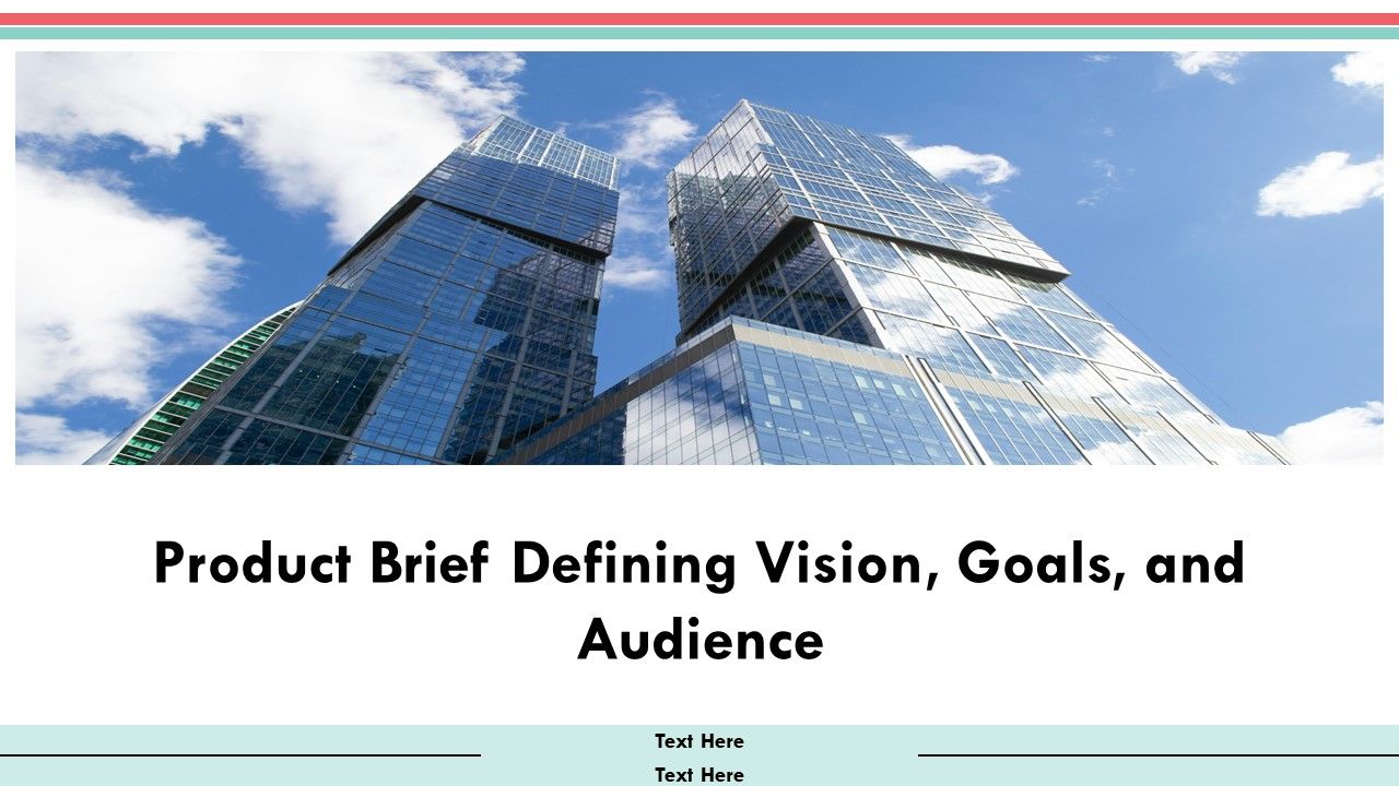 Product Brief Defining Vision Goals And Audience PPT Mockup AT