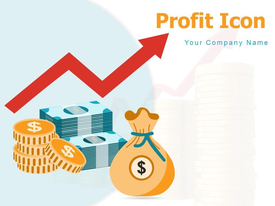 Profit Icon Innovation Bulb Icon Financial Growing Business Gear ...