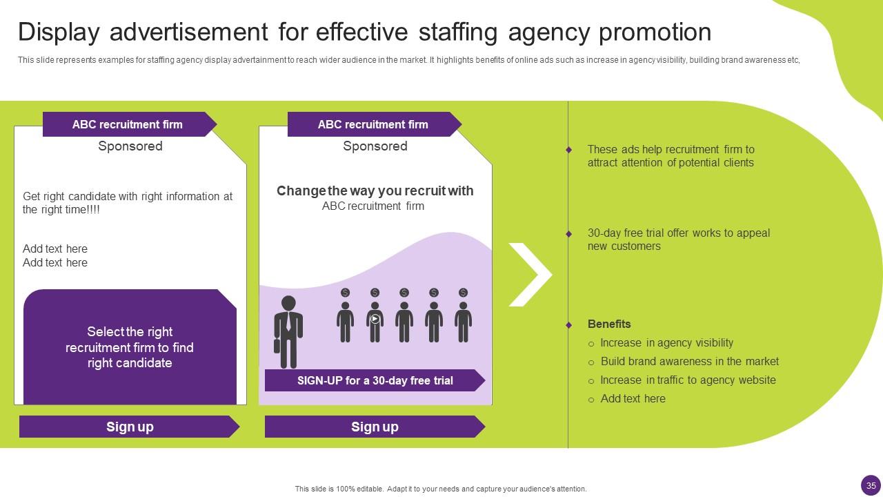 Top 10 Promotional Campaign Techniques for Hiring Agency PowerPoint ...