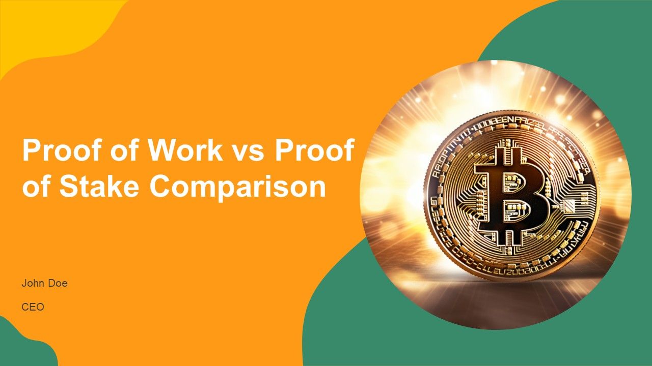 Proof Of Work Vs Proof Of Stake Comparison PPT Summary AT