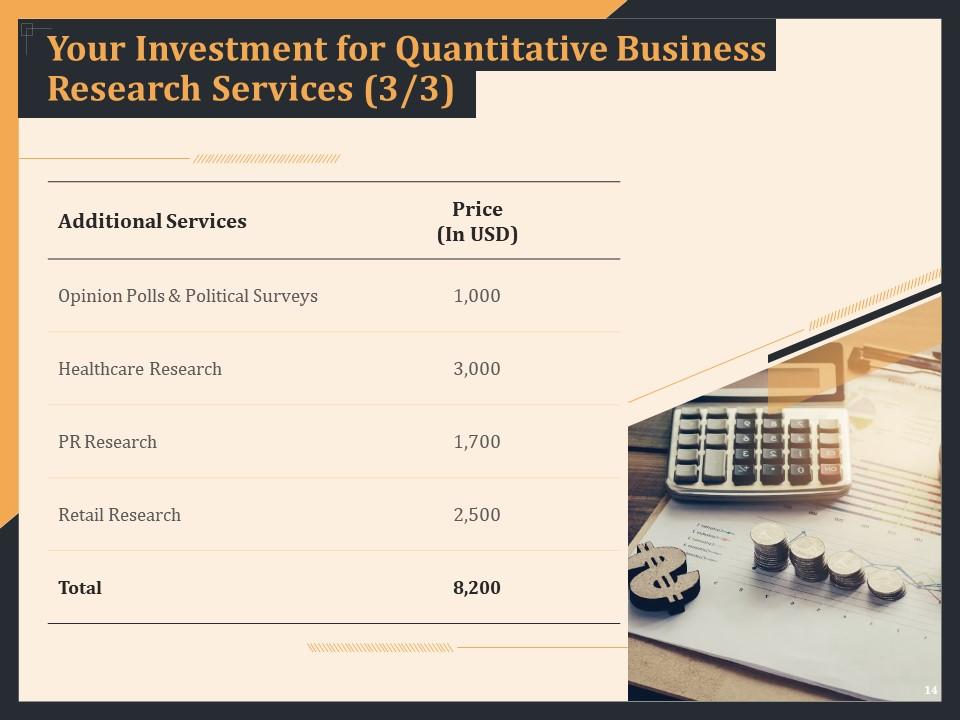 Proposal For Quantitative Business Research Powerpoint Presentation ...