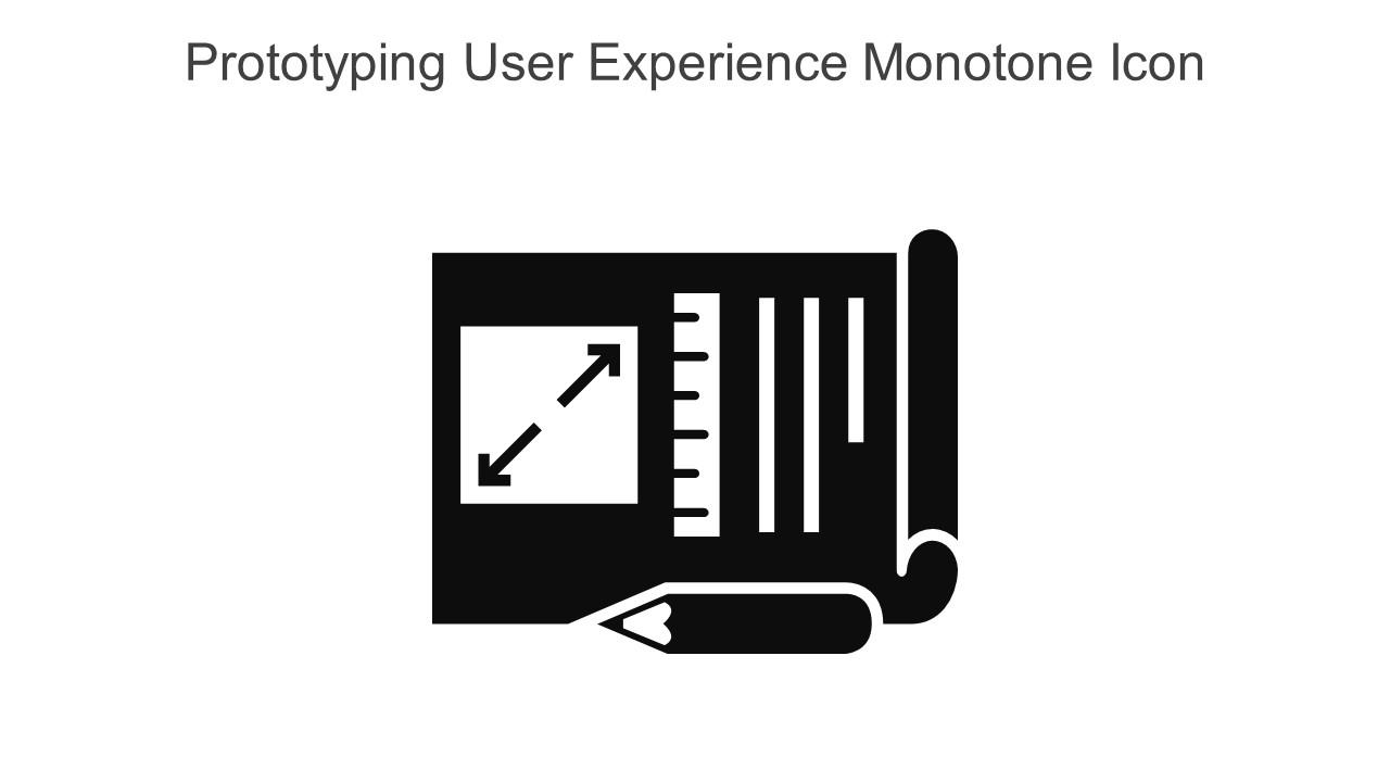 Prototyping User Experience Monotone Icon In Powerpoint Pptx Png And ...