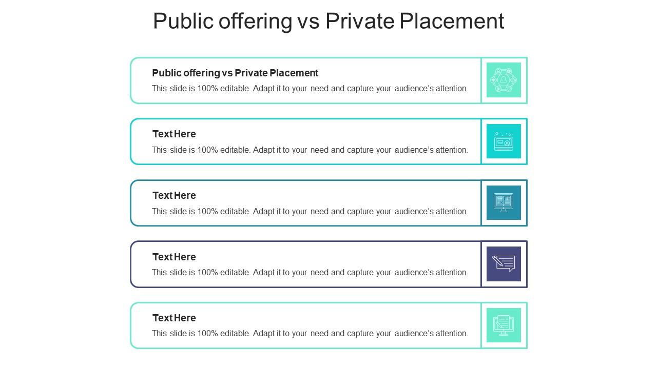 Public Offering Vs Private Placement Ppt Powerpoint Presentation Show ... Public Offering Vs Private Placement Ppt Powerpoint Presentation Show ...