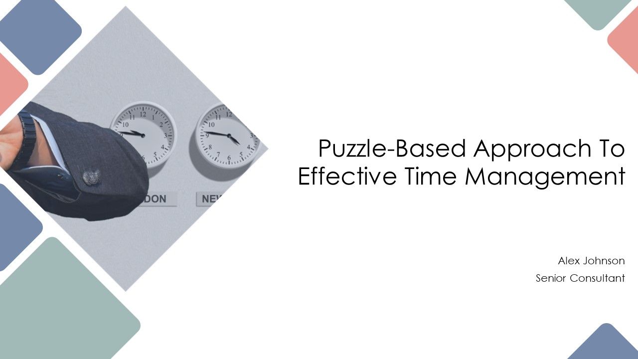 Puzzle Based Approach To Effective Time Management PPT Information AT