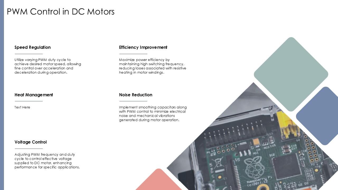 PWM Control In DC Motors PPT Sample ST AI SS PPT PowerPoint