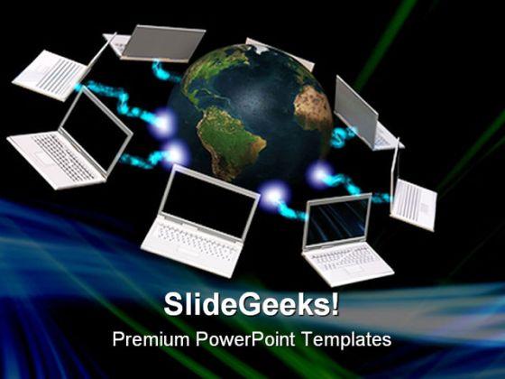 Communication Concept Computer PowerPoint Templates And PowerPoint ...