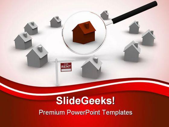 Search For Rent House Real Estate PowerPoint Templates And PowerPoint ...