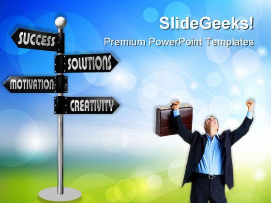 Way To Success01 Business PowerPoint Templates And PowerPoint ...