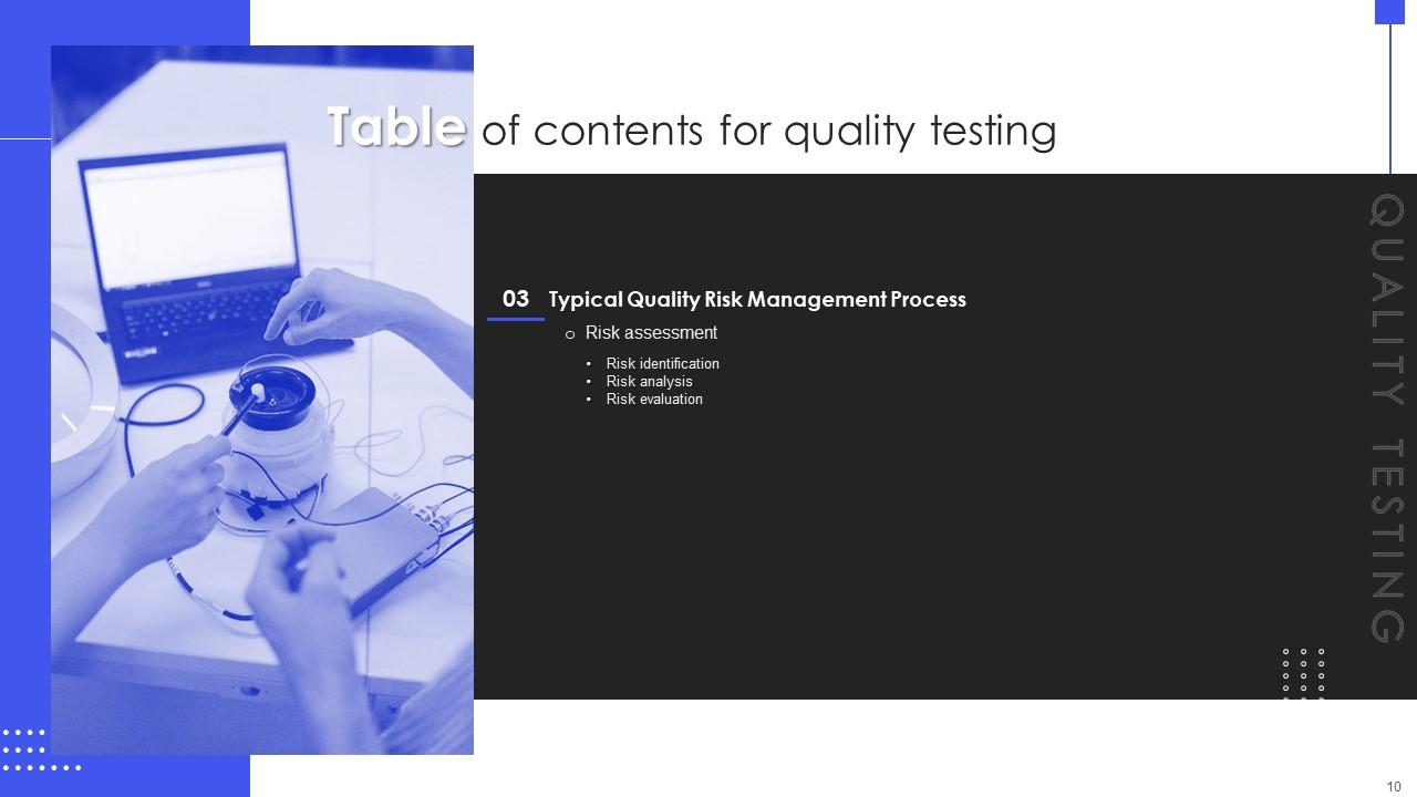 Quality Testing Powerpoint Presentation Slides Ppt Presentation