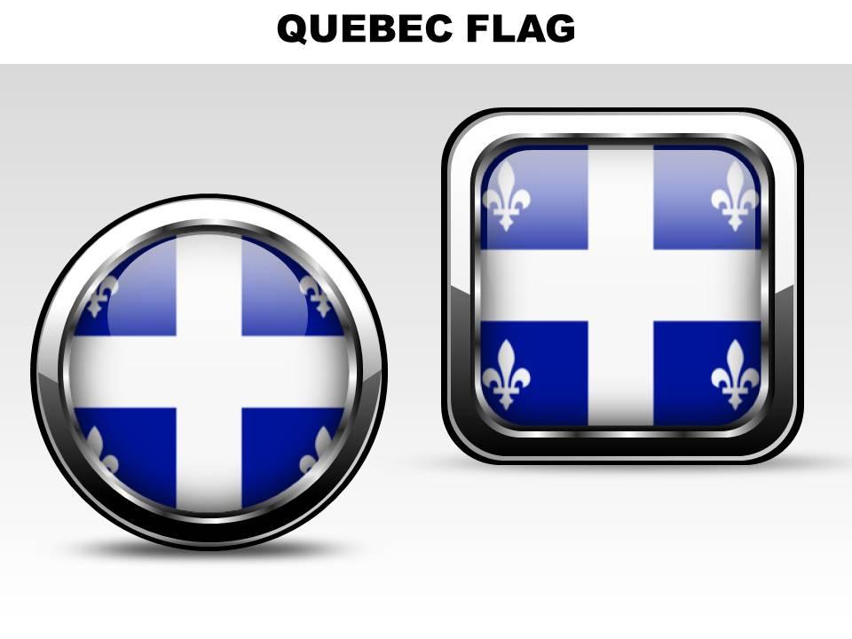Quebec Country Powerpoint Flags | PowerPoint Slide Clipart | Example of ...