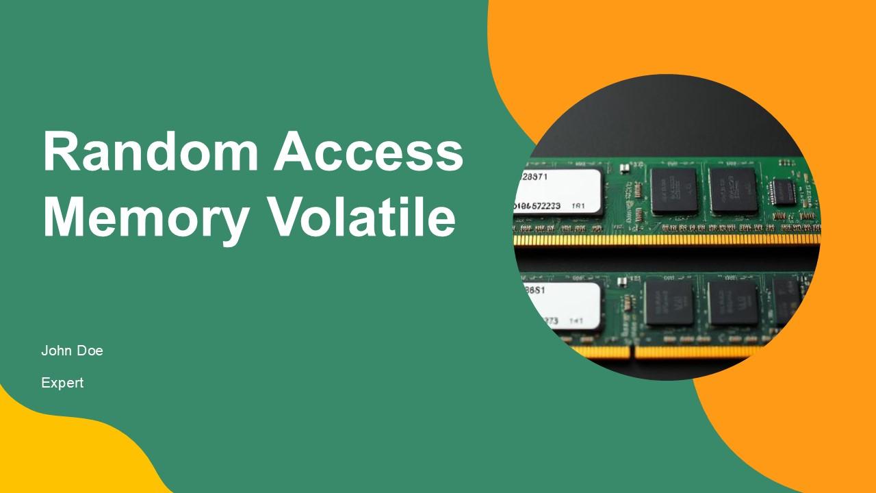Random Access Memory Volatile PPT Mockup ACP PPT Example