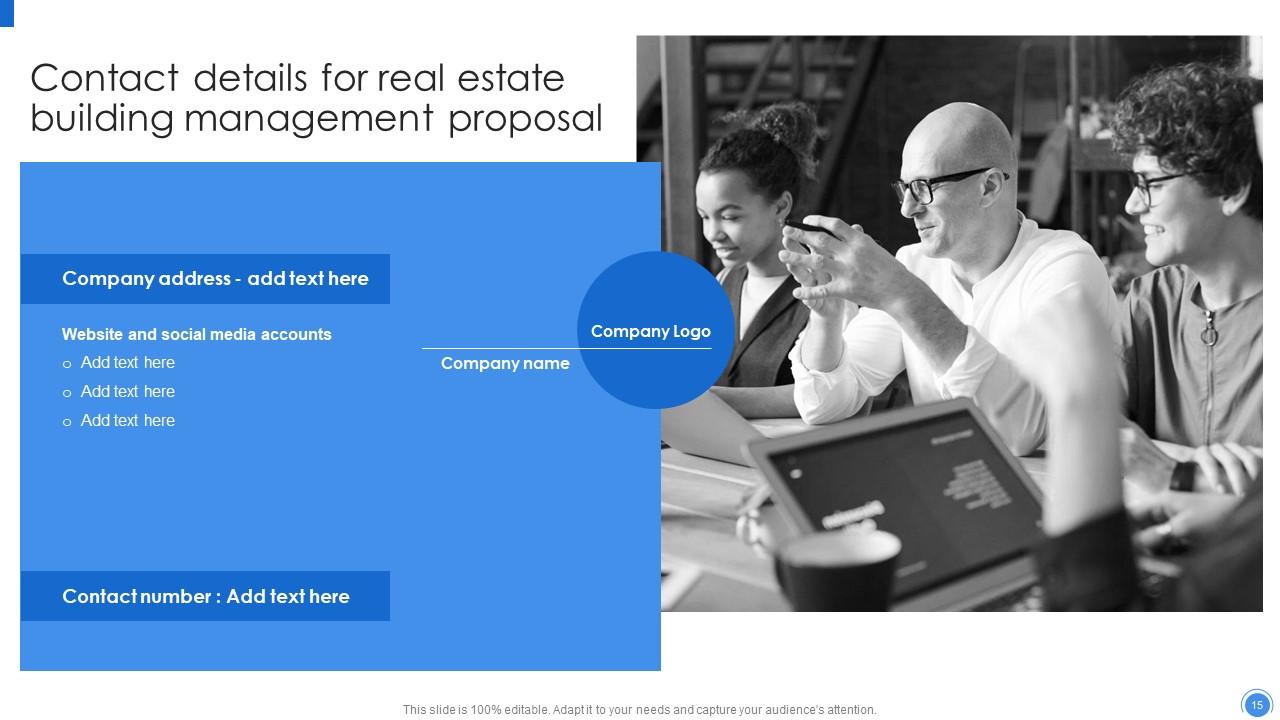 Real Estate Building Management Proposal Powerpoint Presentation Slides ...