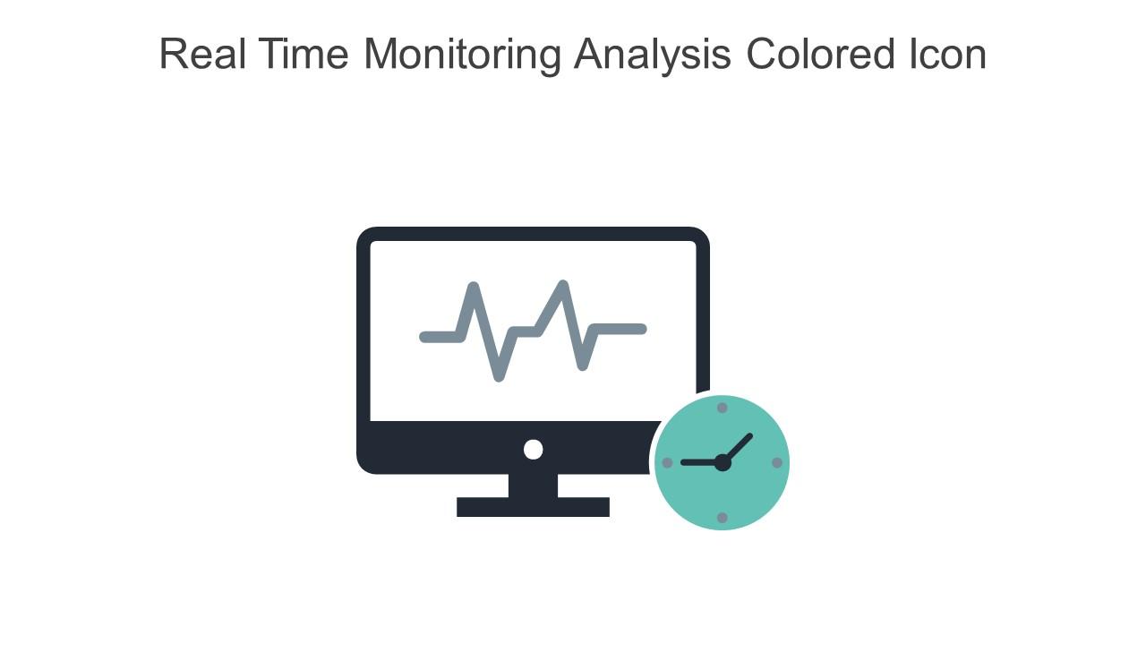 Real Time Monitoring Analysis Colored Icon In Powerpoint Pptx Png And