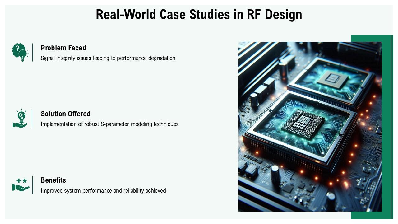 Real World Case Studies In RF Design S Parameters PPT PowerPoint ST AI SS PPT PowerPoint