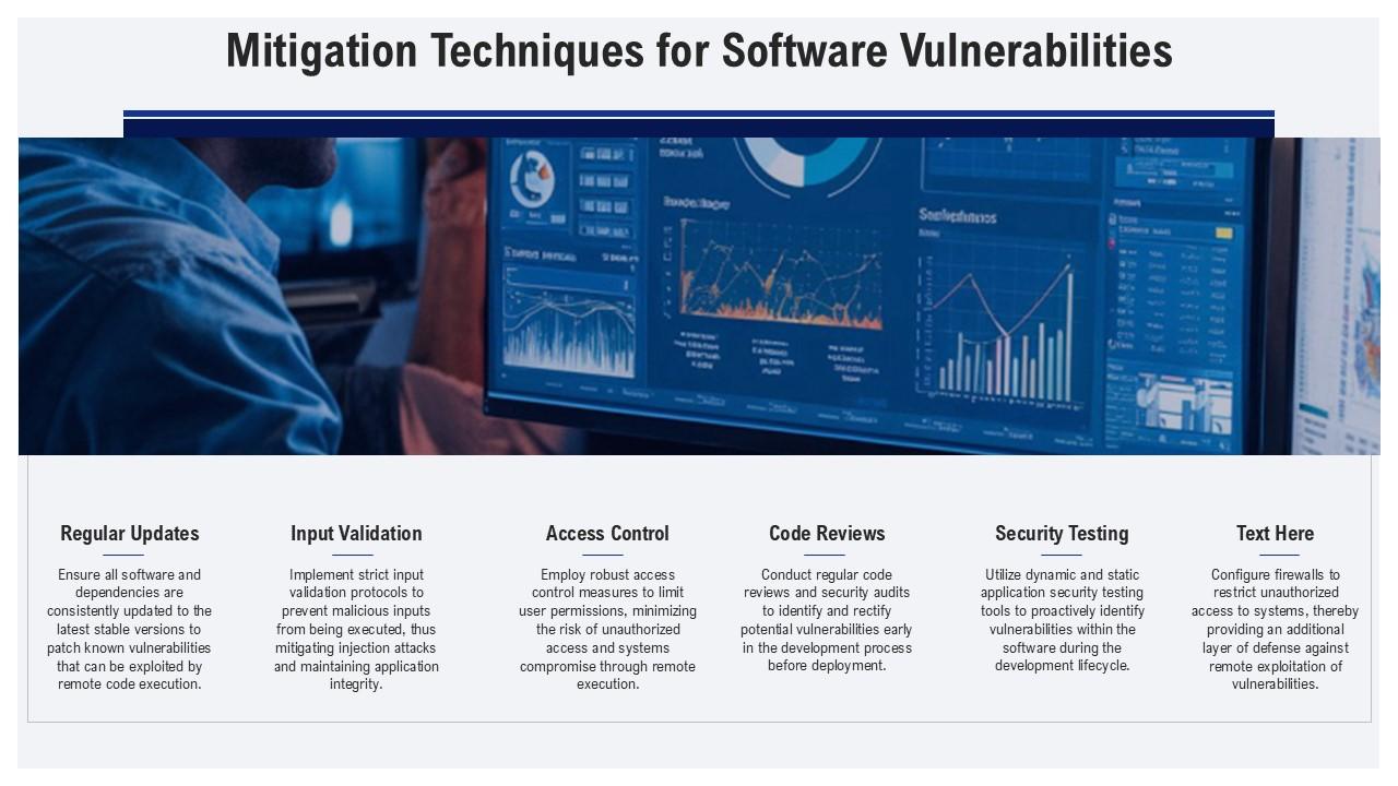 Remote Code Execution Executing Software Vulnerabilities Ppt Sample St