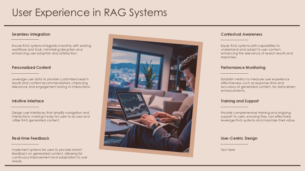 Retrieval Augmented Generation Ai Text Generation Search Ppt Example St Ai Ppt Sample