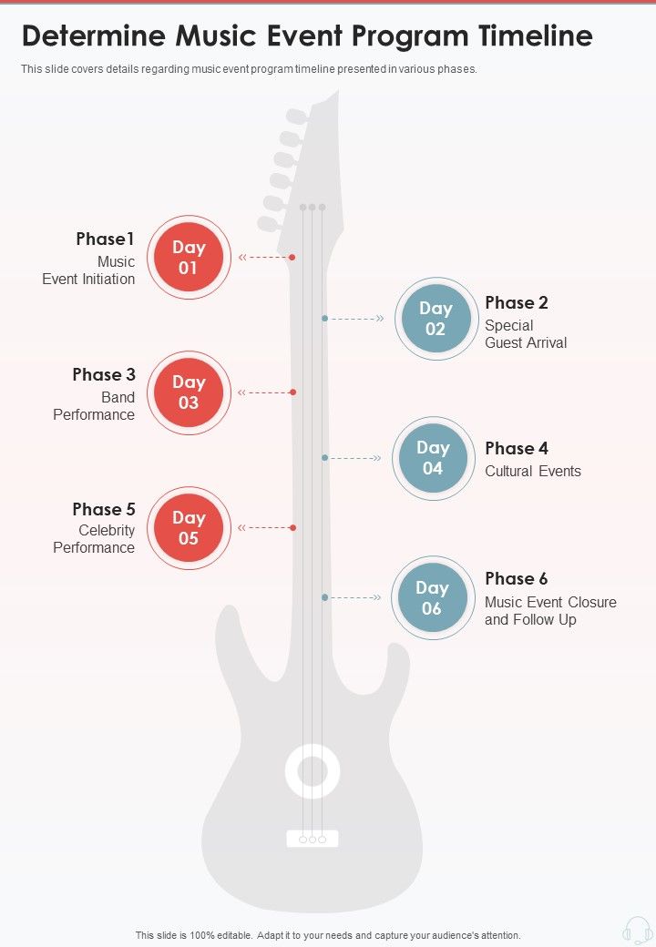 Rock Concert Investment Determine Music Event One Pager Sample Example