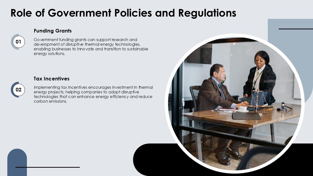 Role Of Government Policies And Regulations Thermal Energy PPT Mockup ...