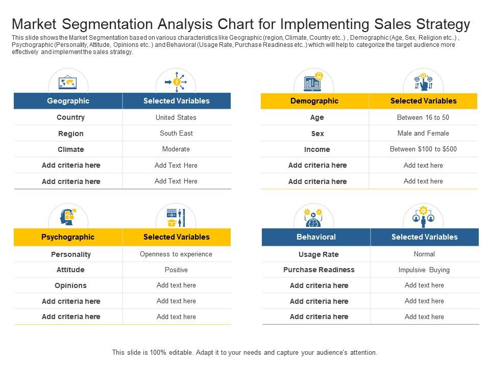 Sales Action Plan To Boost Top Line Revenue Growth Market Segmentation ...