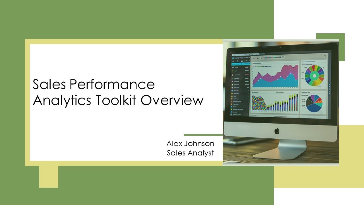 Sales Performance Analytics Toolkit Overview PPT Template AT