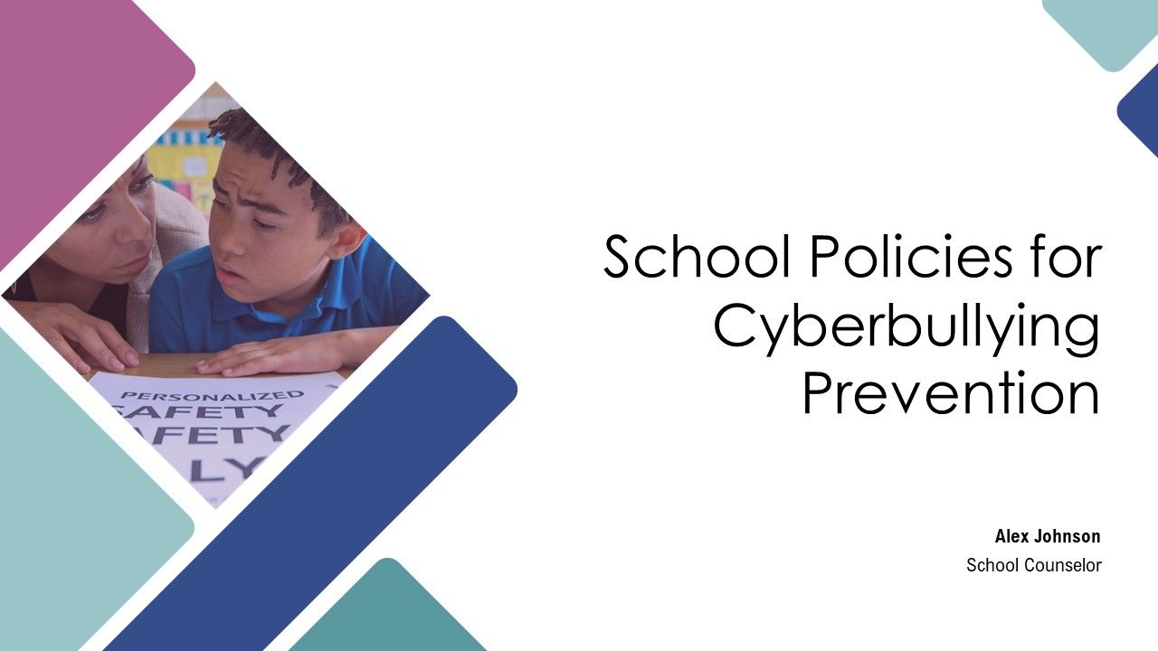 School Policies For Cyberbullying Prevention PPT Summary AT
