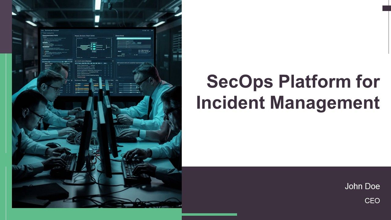 Secops Platform For Incident Management PPT Outline AT
