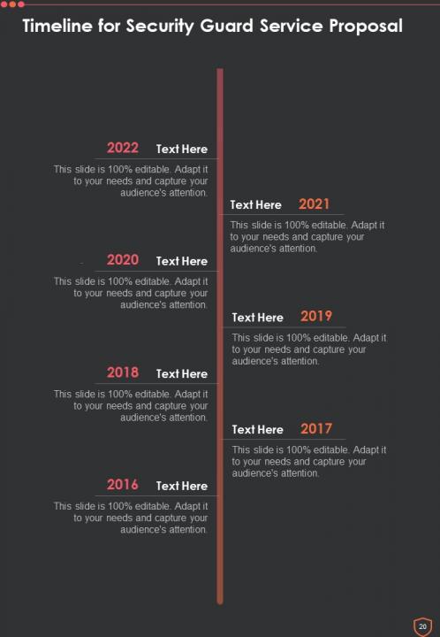 Security Guard System Proposal Sample Document Report Doc Pdf Ppt | Presentation Graphics ...