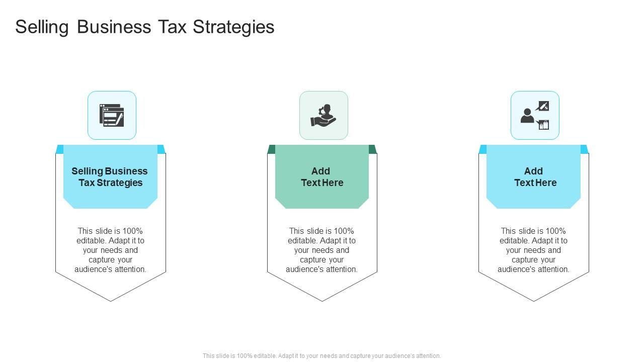 Selling Business Tax Strategies In Powerpoint And Google Slides Cpb PPT ...
