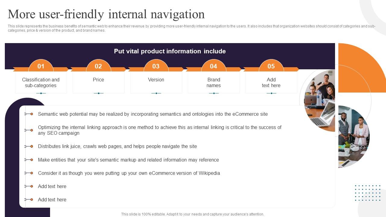 Semantic Web Ontology More User Friendly Internal Navigation Ppt Powerpoint
