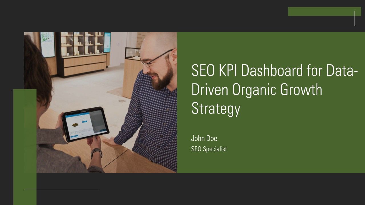 Seo Kpi Dashboard For Data Driven Organic Growth Strategy PPT Structure AT