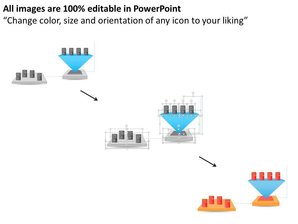 Servers With Virtual Machines For Networking Ppt Slides Presentation Graphics Presentation