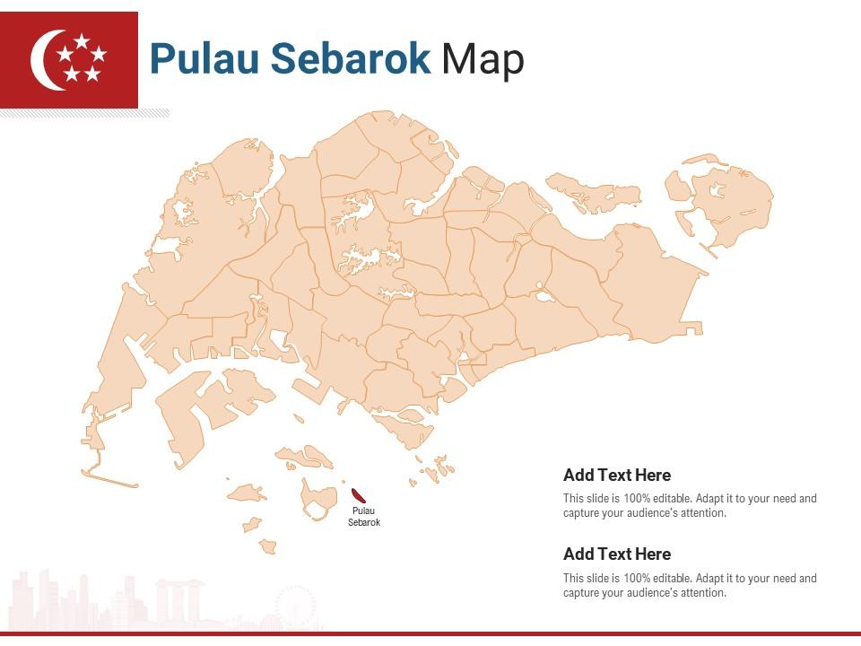 Singapore States Pulau Sebarok Map Powerpoint Presentation PPT Template ...