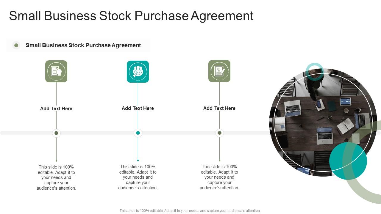 Small Business Stock Purchase Agreement In Powerpoint And Google Slides ...