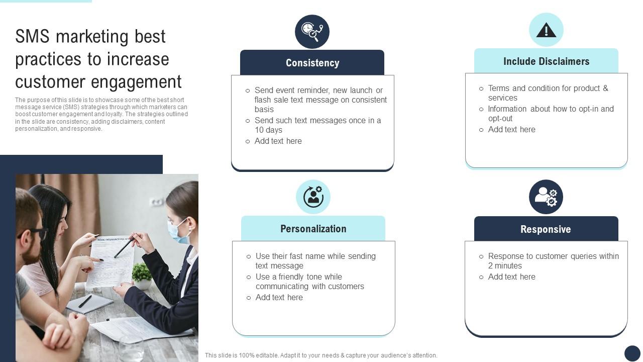 Sms Marketing Best Practices To Increase Developing Direct Marketing Strategies Mkt Ss V Ppt Sample