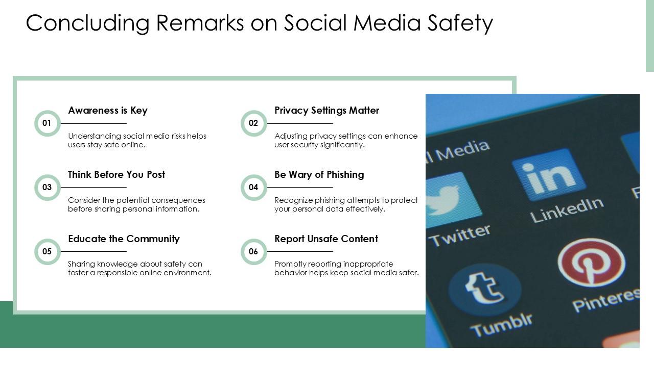 Top 10 Social Media Safety Presentation PowerPoint Presentation ...