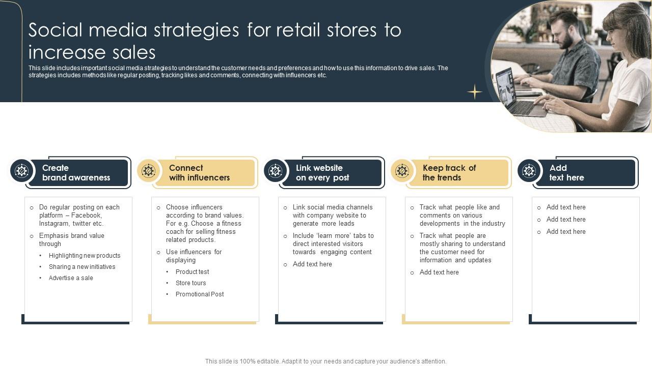 Social Media Strategies For Retail Stores To Increase Sales E Commerce ...
