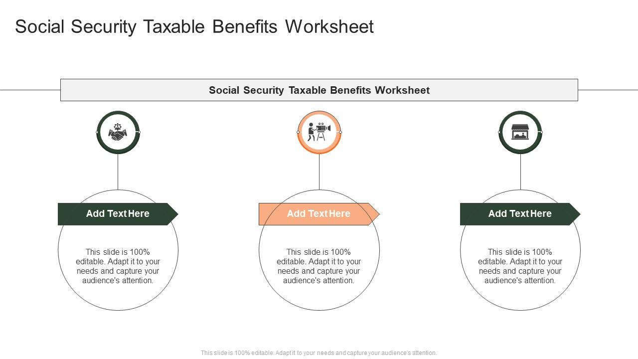 Taxable Social Security Benefits Worksheet Quiz & Worksheet Social