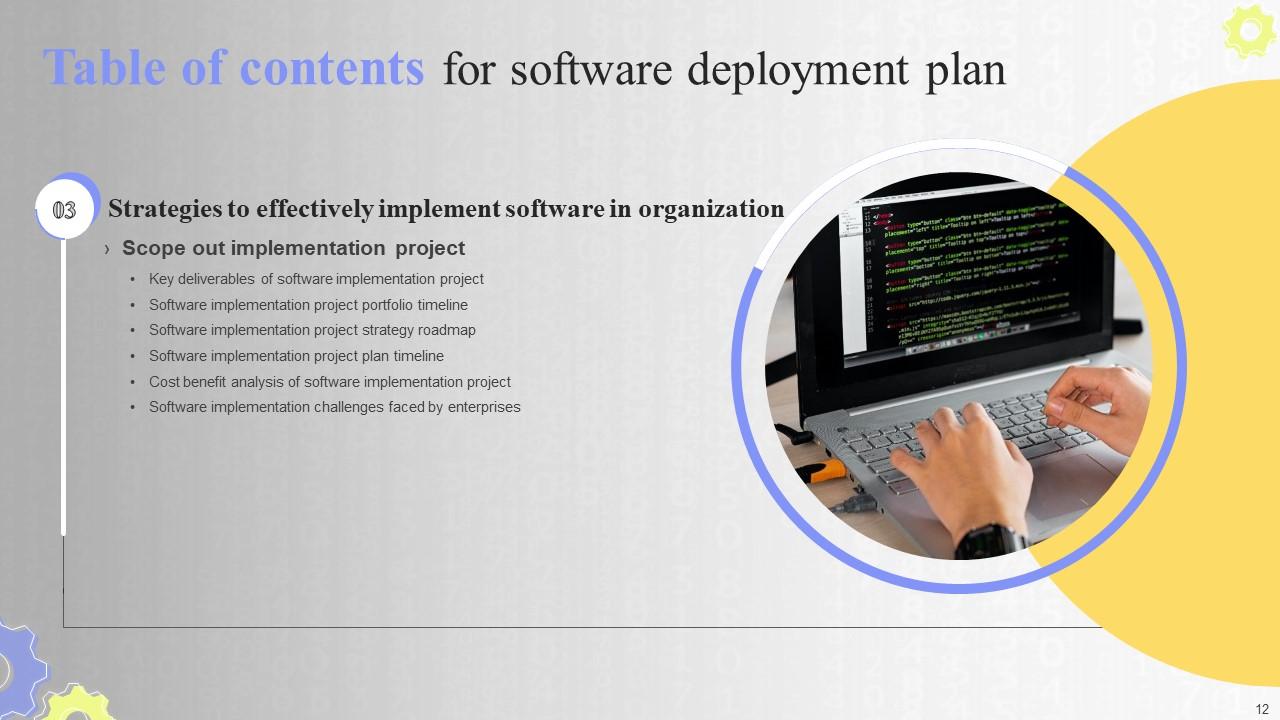Software Deployment Plan Powerpoint Presentation Slides PPT Slide