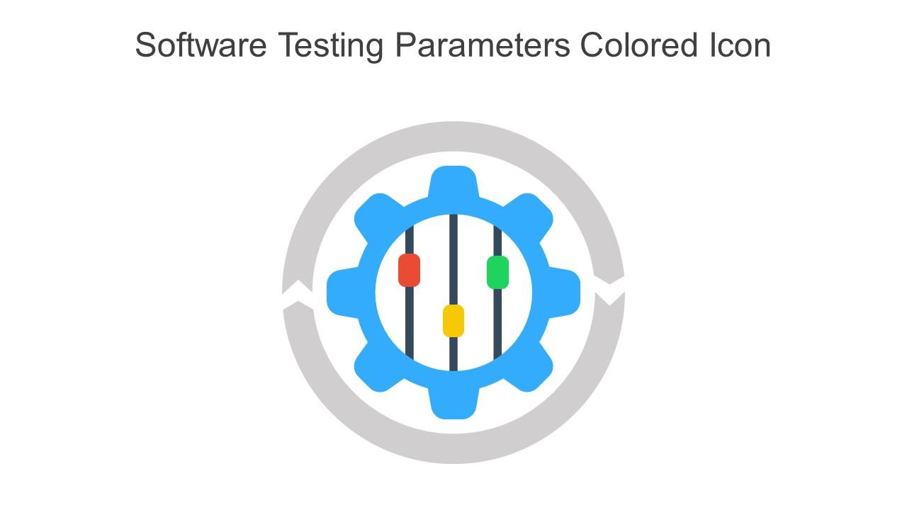 Software Testing Parameters Colored Icon In Powerpoint Pptx Png And