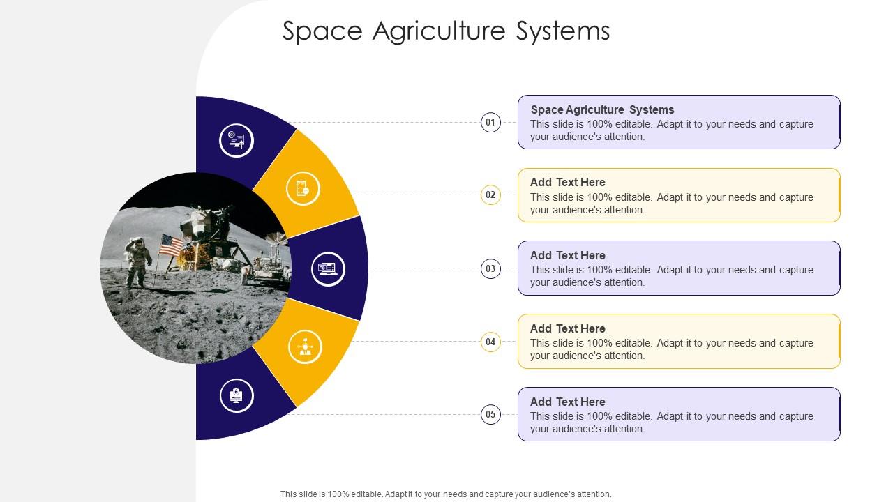 Space Agriculture Systems In Powerpoint And Google Slides Cpp PPT Template