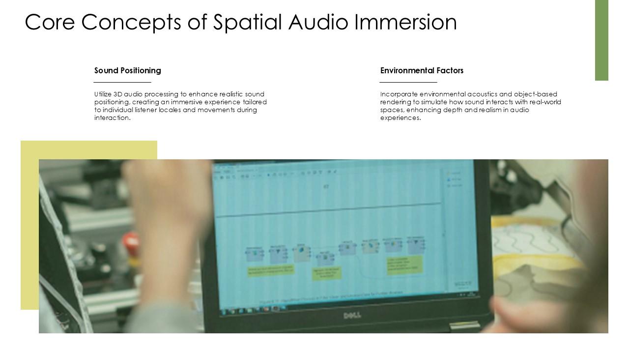 Spatial Audio Immersive Sound Technology PPT Template ST AI PPT Slide