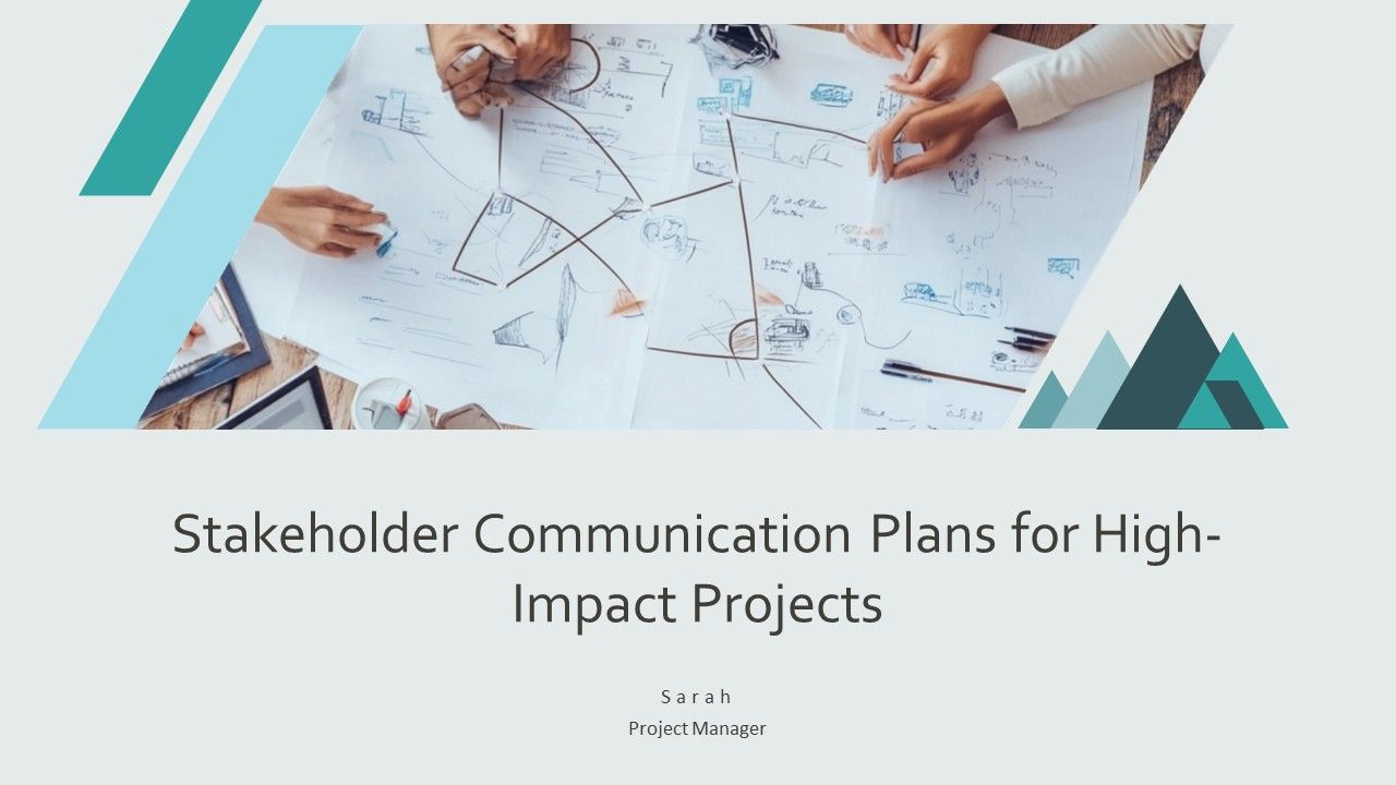 Stakeholder Communication Plans For High Impact Projects PPT Designs AT