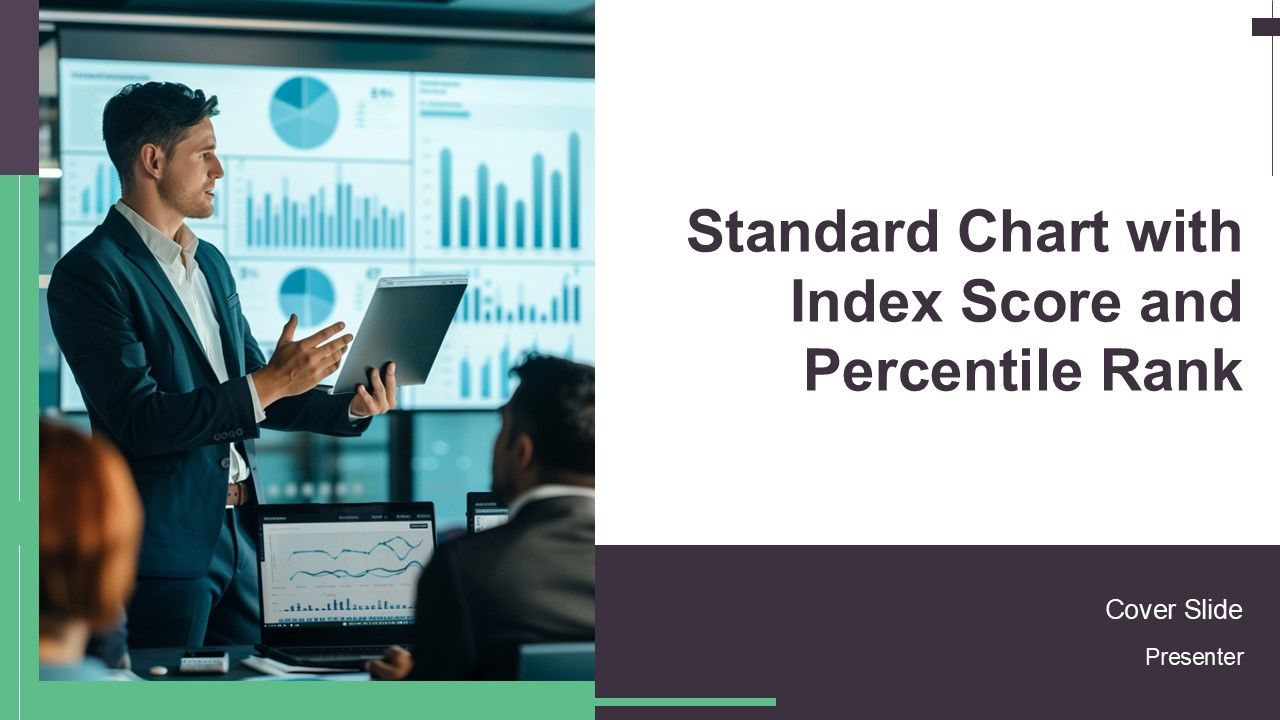 Standard Chart With Index Score And Percentile Rank PPT Guidelines AT
