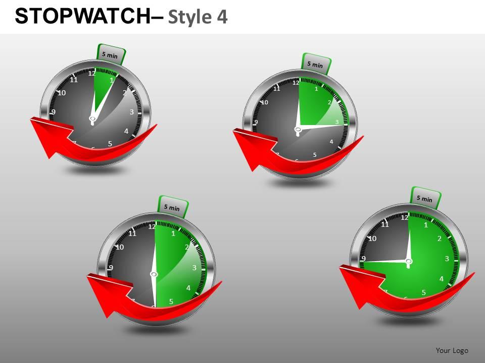 Stopwatch 4 Powerpoint Presntation Slides DB | PPT Images Gallery ...