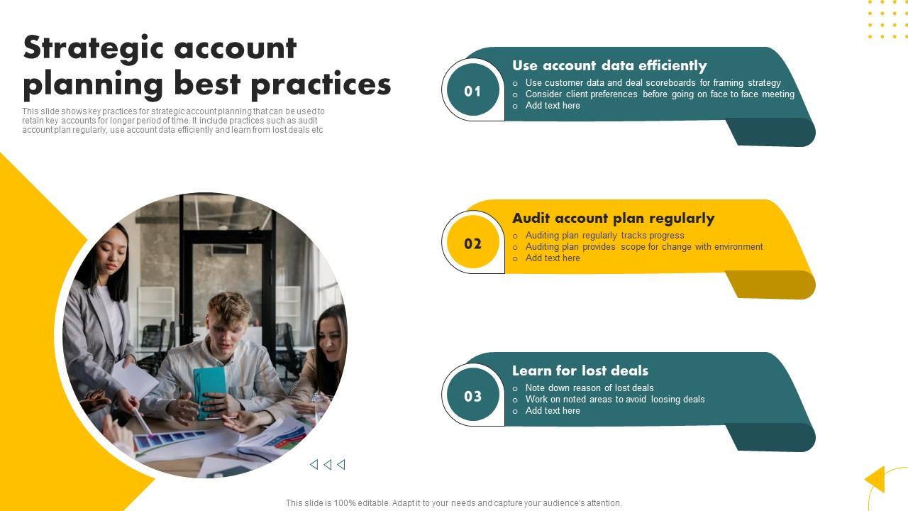 Strategic Account Planning Best Practices PPT Template Strategic Account Planning Best Practices PPT Template
